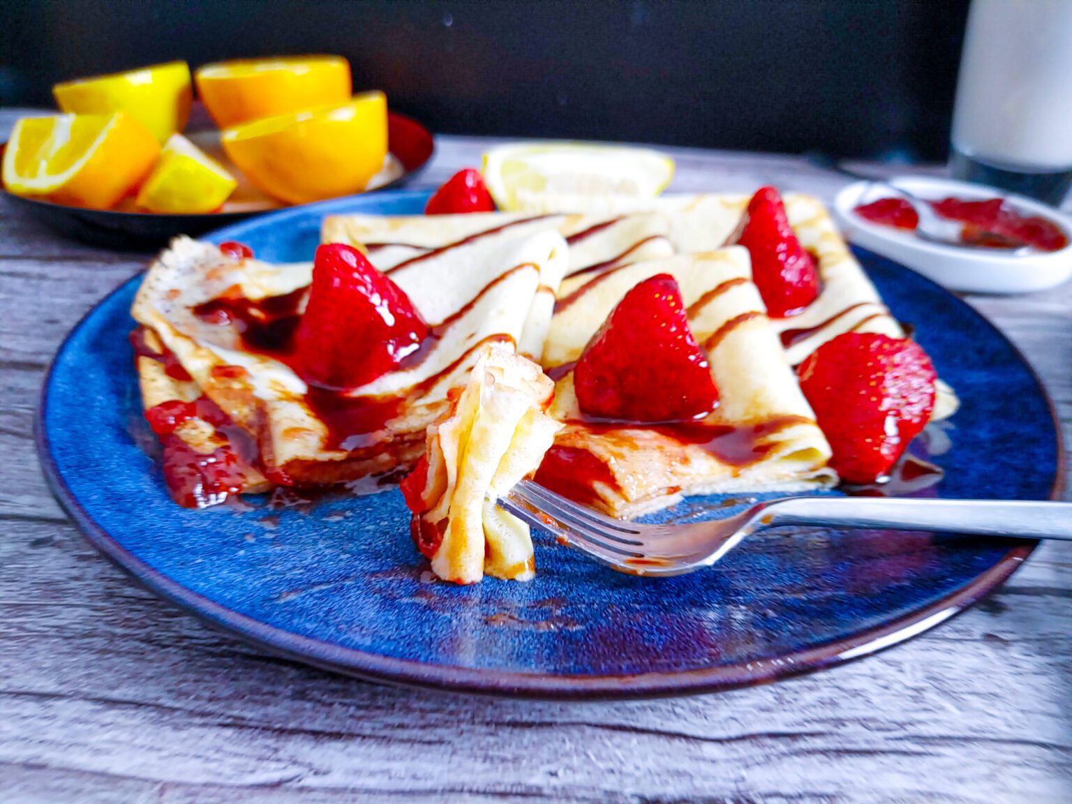 Sweet French Crepes - U Keep Cooking