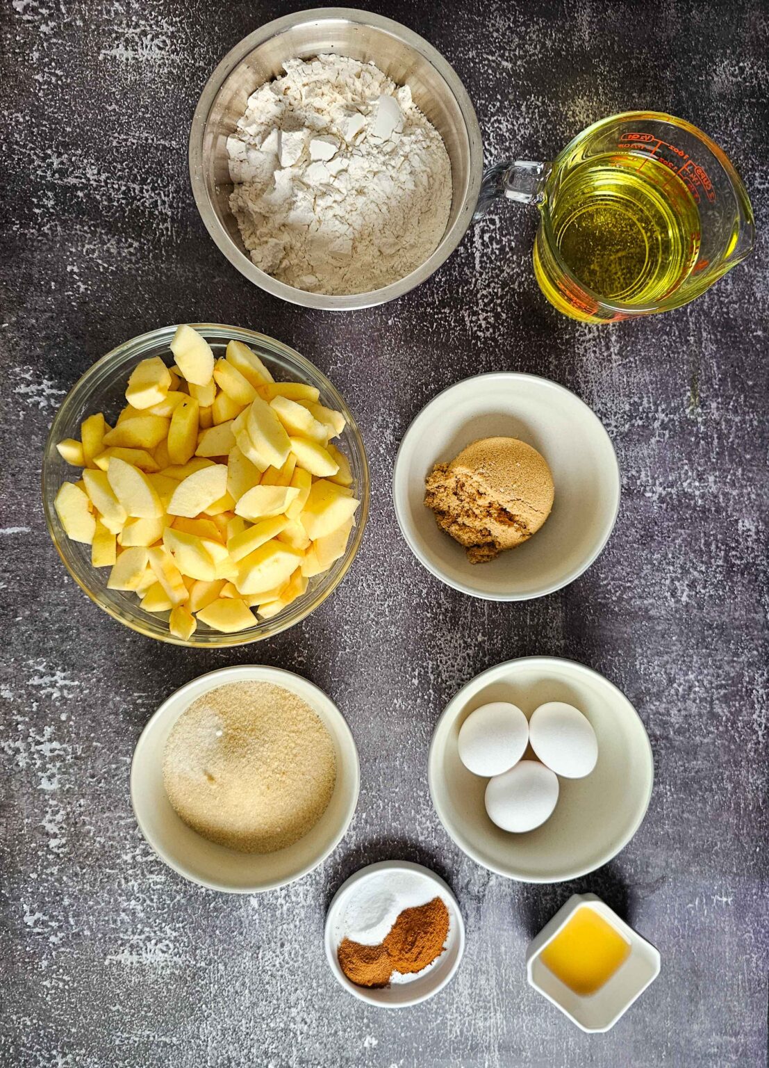 Easy Apple Dapple Cake with Warm Glaze - U Keep Cooking