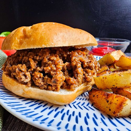 Easy Homemade Low-Carb Sloppy Joe - U Keep Cooking