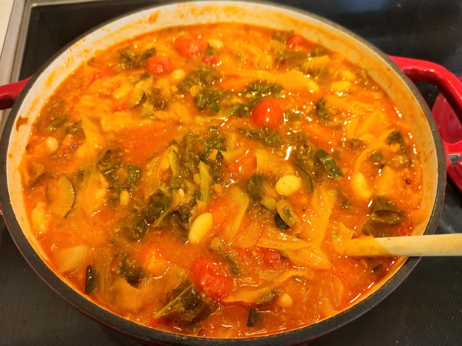 Classic Italian Minestrone Soup - U Keep Cooking