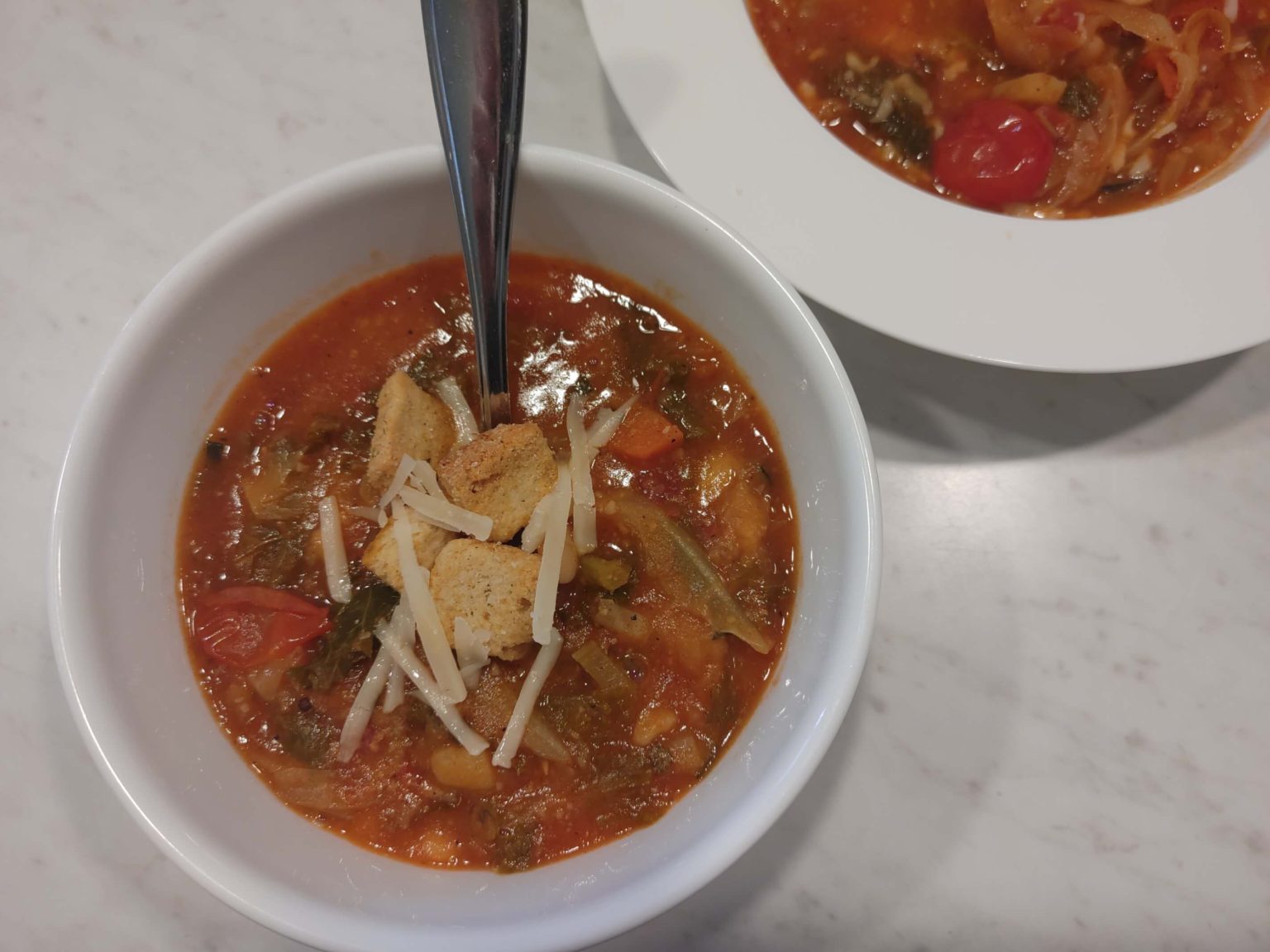 Classic Italian Minestrone Soup - U Keep Cooking
