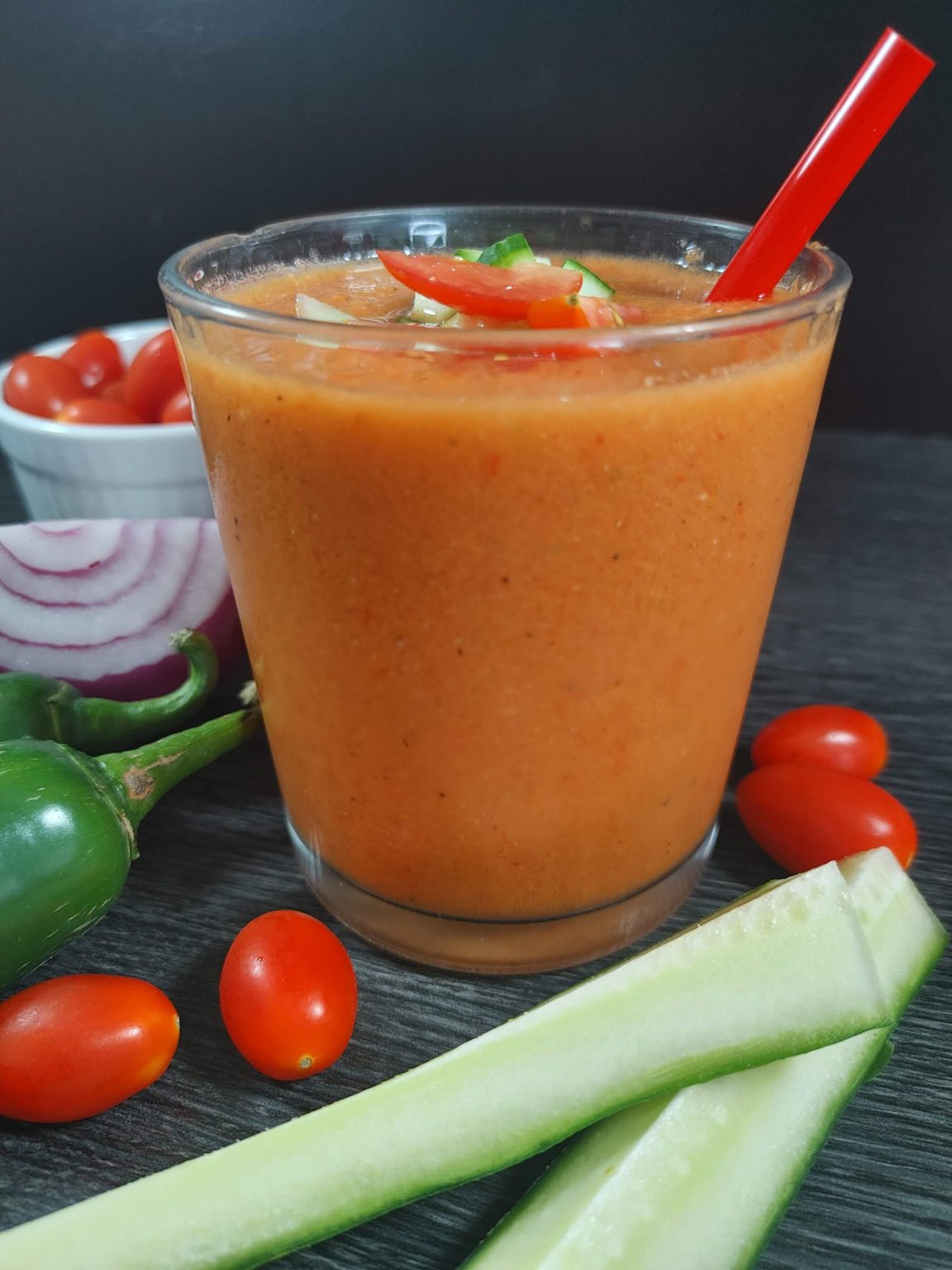 Easy Gazpacho Recipe - U Keep Cooking
