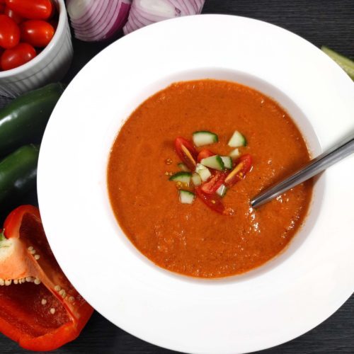 Easy Gazpacho Recipe - U Keep Cooking