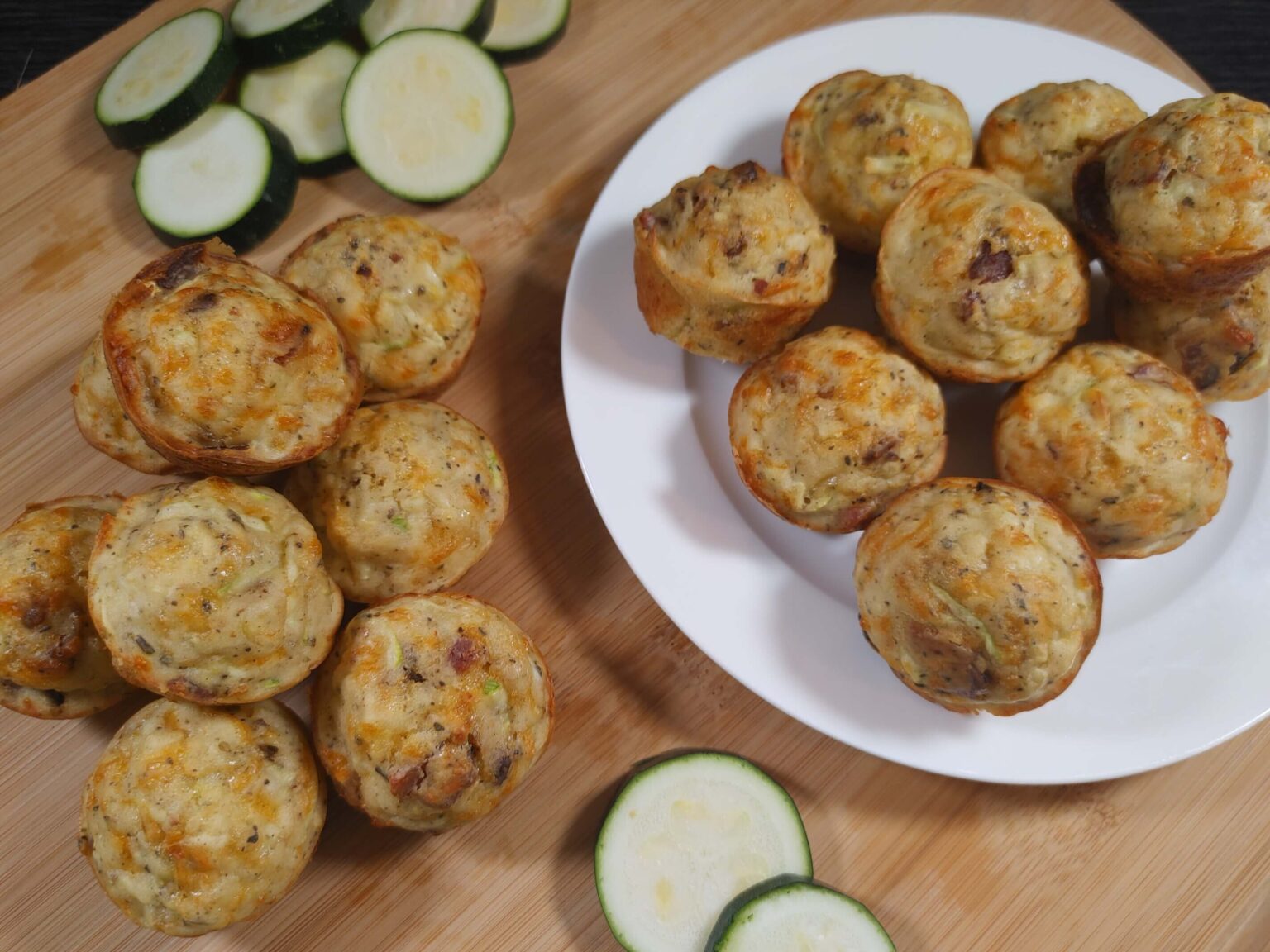 Easy Bacon Zucchini Appetizer Bites - U Keep Cooking