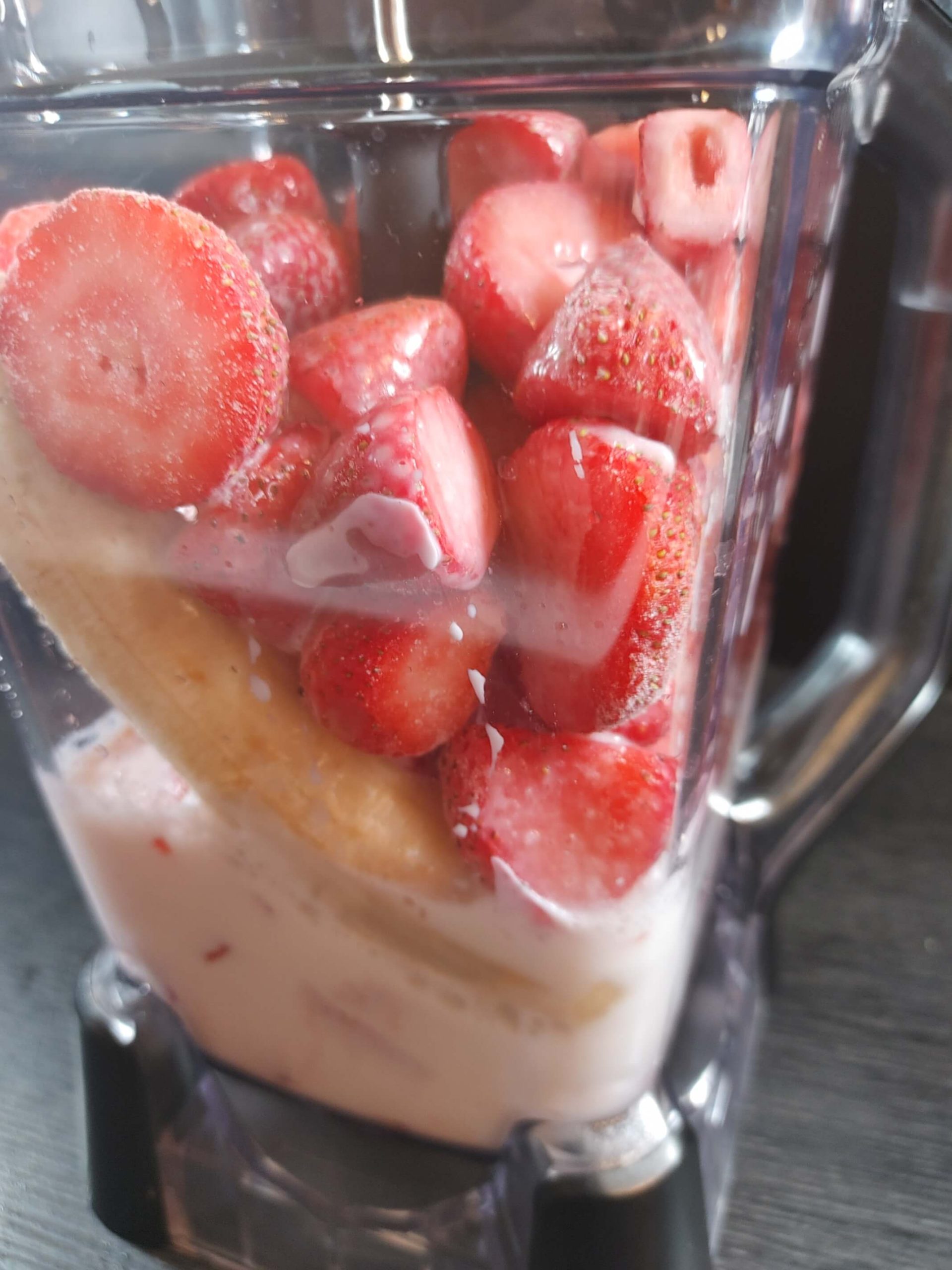 Simple Strawberry Watermelon Smoothie - U Keep Cooking