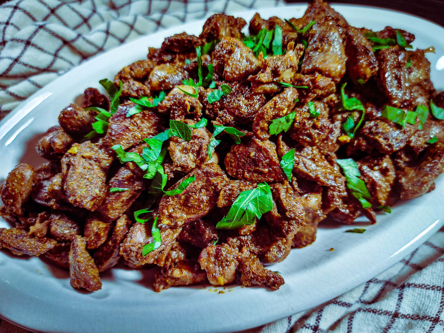 Tasty Sauteed Chicken Hearts - U Keep Cooking