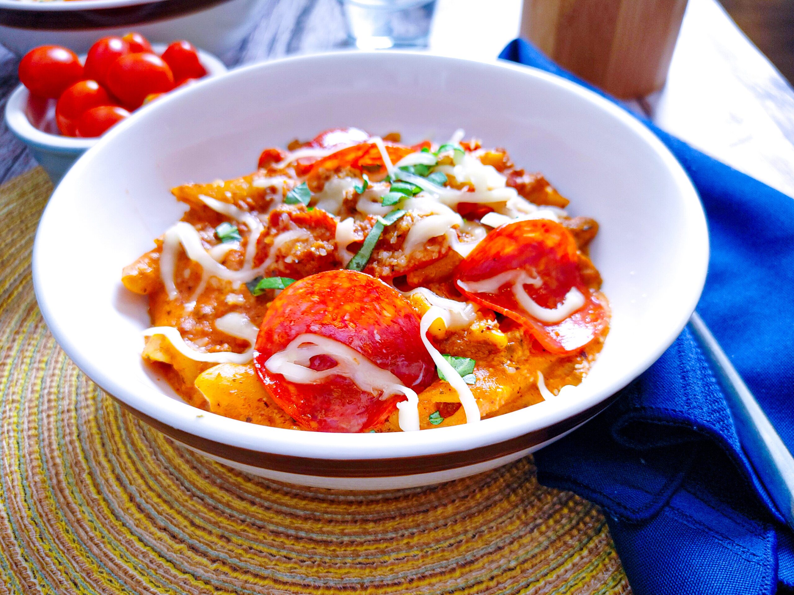 Easy Instant Pot Pepperoni Pizza Casserole with Pasta Recipe - U Keep ...