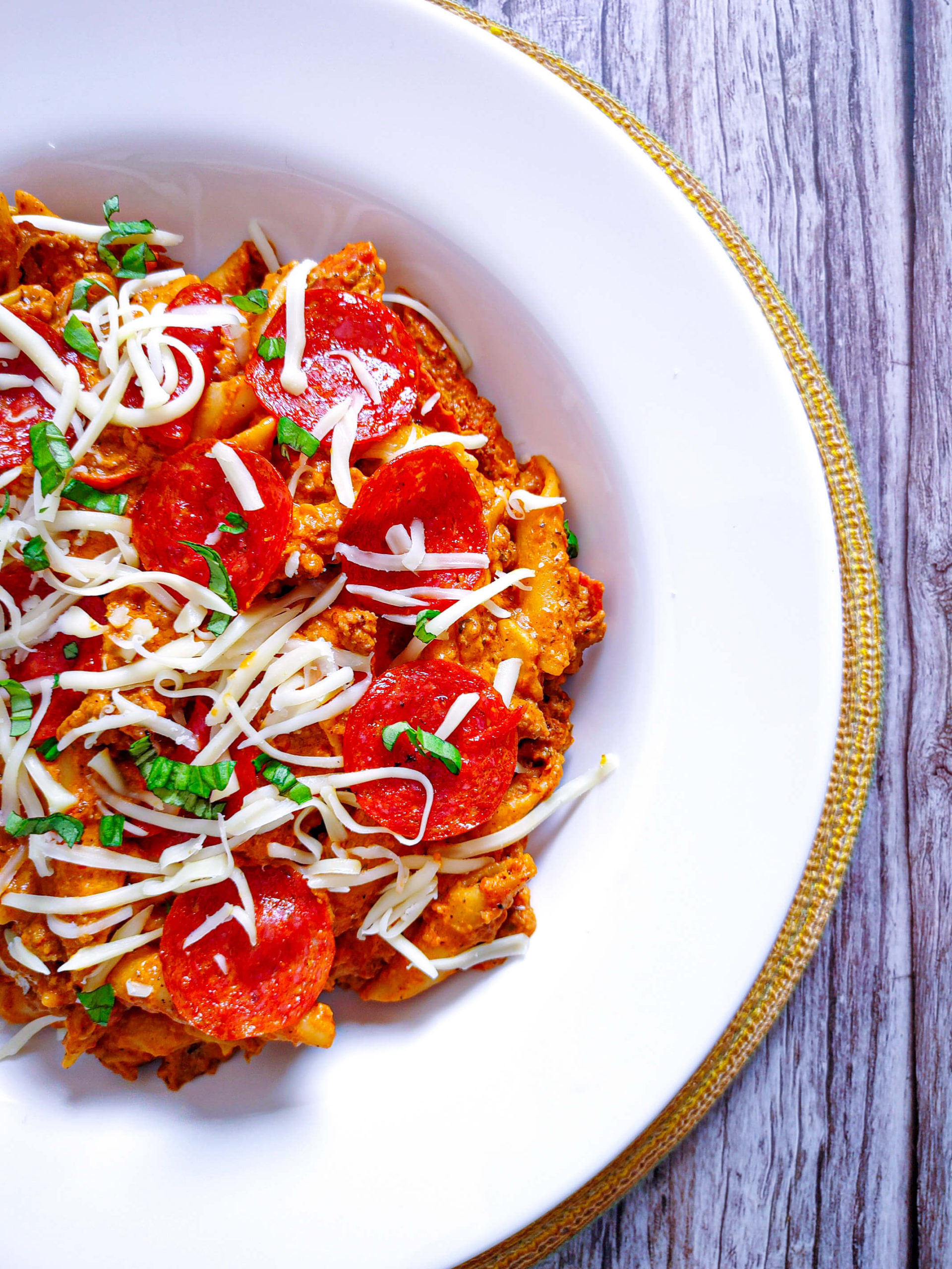 Easy Instant Pot Pepperoni Pizza Casserole with Pasta Recipe - U Keep ...