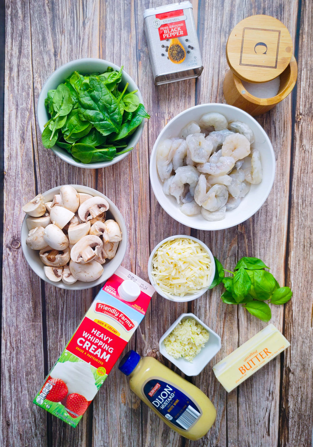 Creamy Shrimp and Mushrooms with Garlic Sauce Recipe - U Keep Cooking