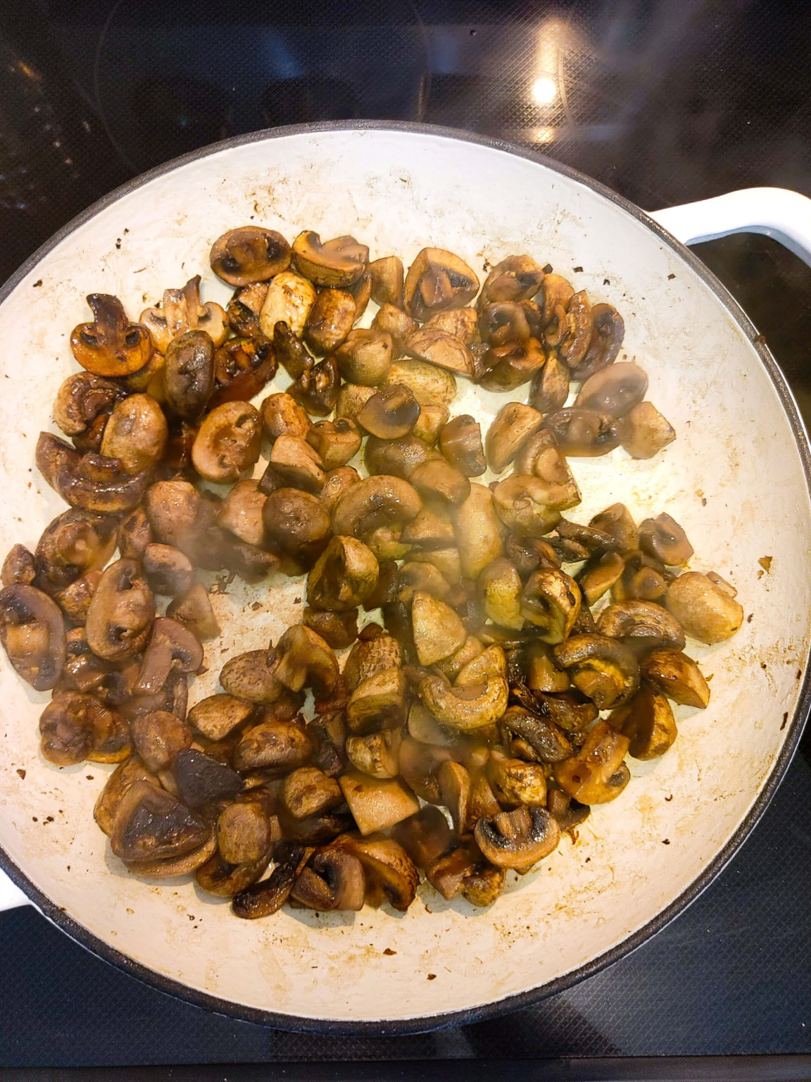 Creamy Shrimp and Mushrooms with Garlic Sauce Recipe - U Keep Cooking