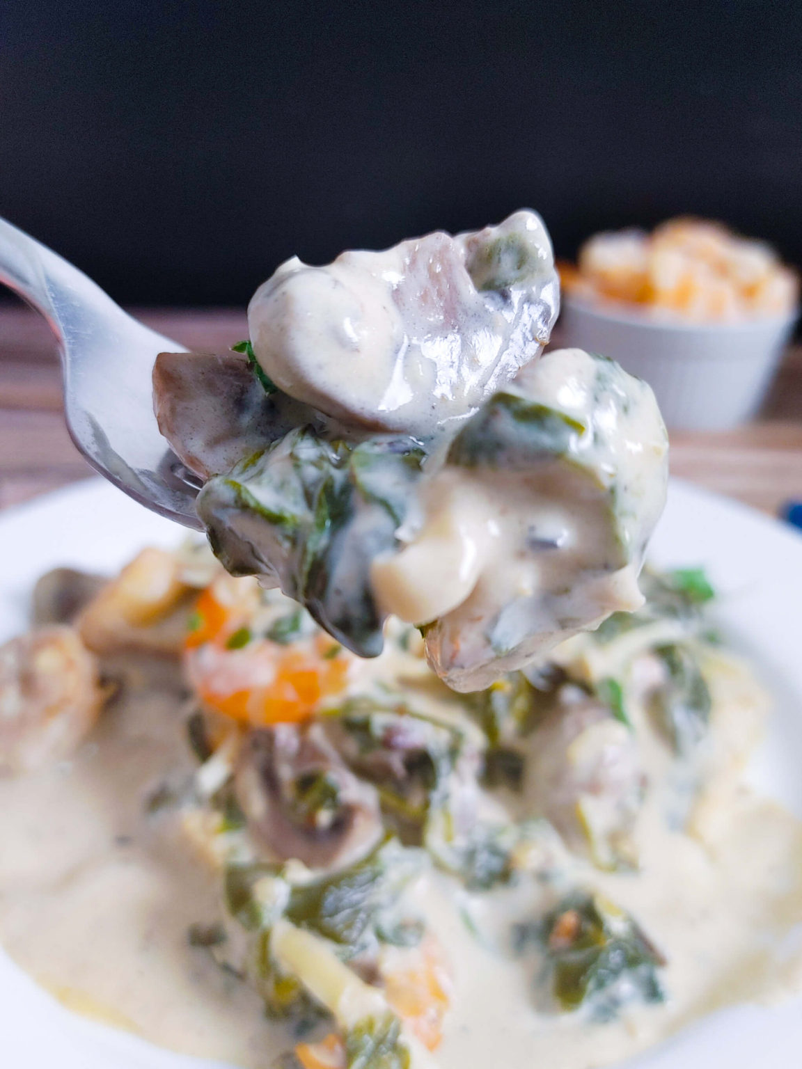 Creamy Shrimp and Mushrooms with Garlic Sauce Recipe - U Keep Cooking