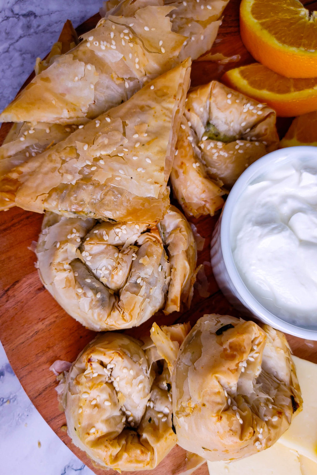 Savory Spinach and Feta Cheese Phyllo Dough Appetizer - U Keep Cooking