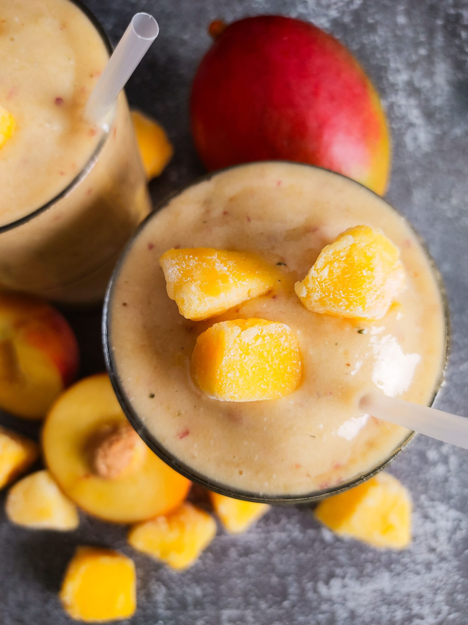 Ultimate Peach Mango Smoothie Recipe: Dairy-Free - U Keep Cooking