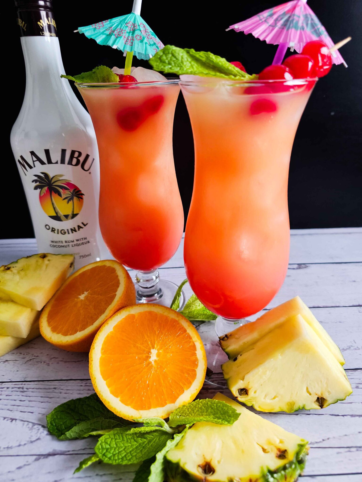 Sip Into Paradise with a Malibu Sunset Cocktail - U Keep Cooking
