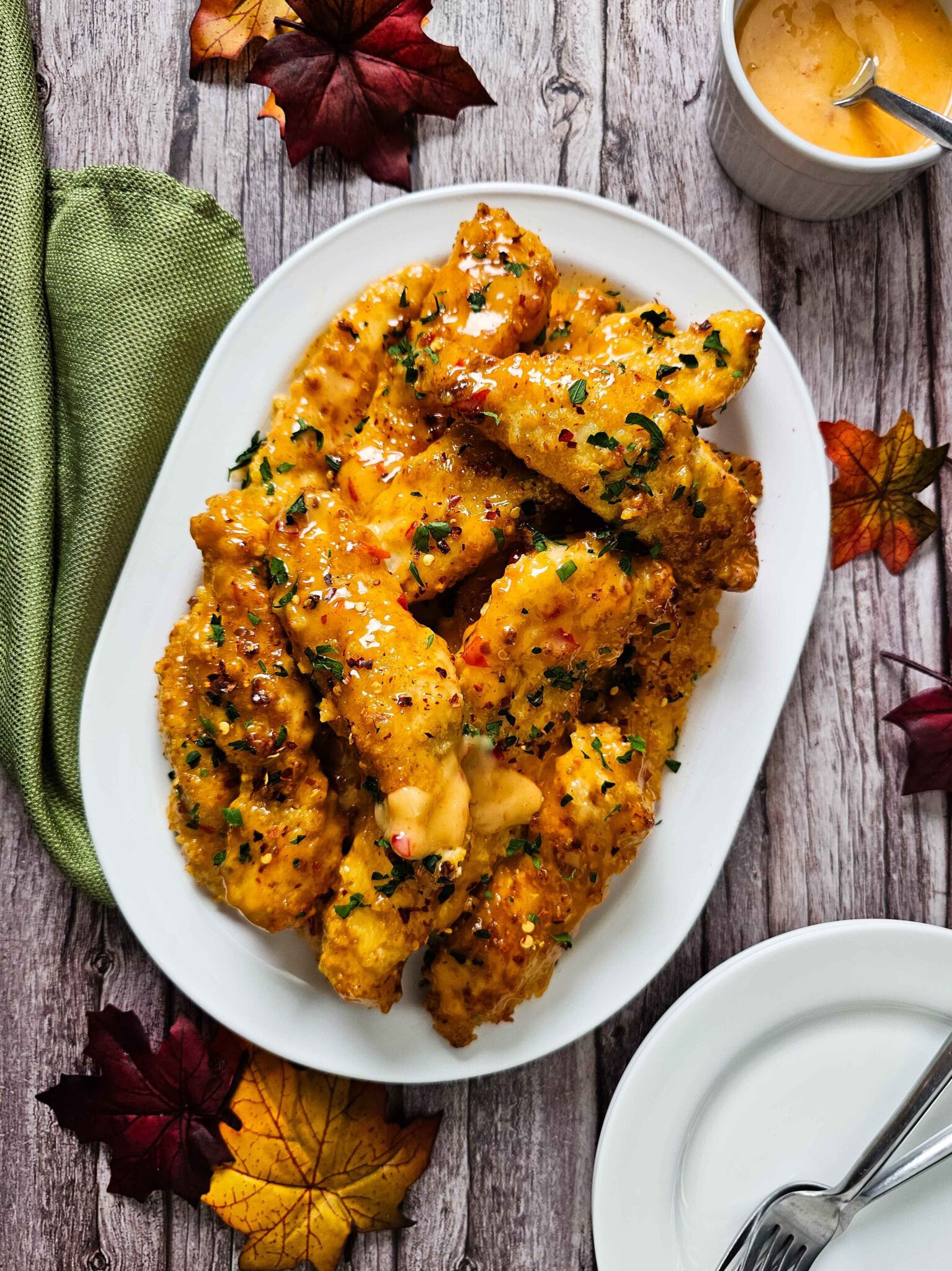 Sweet Heat Easy Bang Bang Chicken Tenders - U Keep Cooking