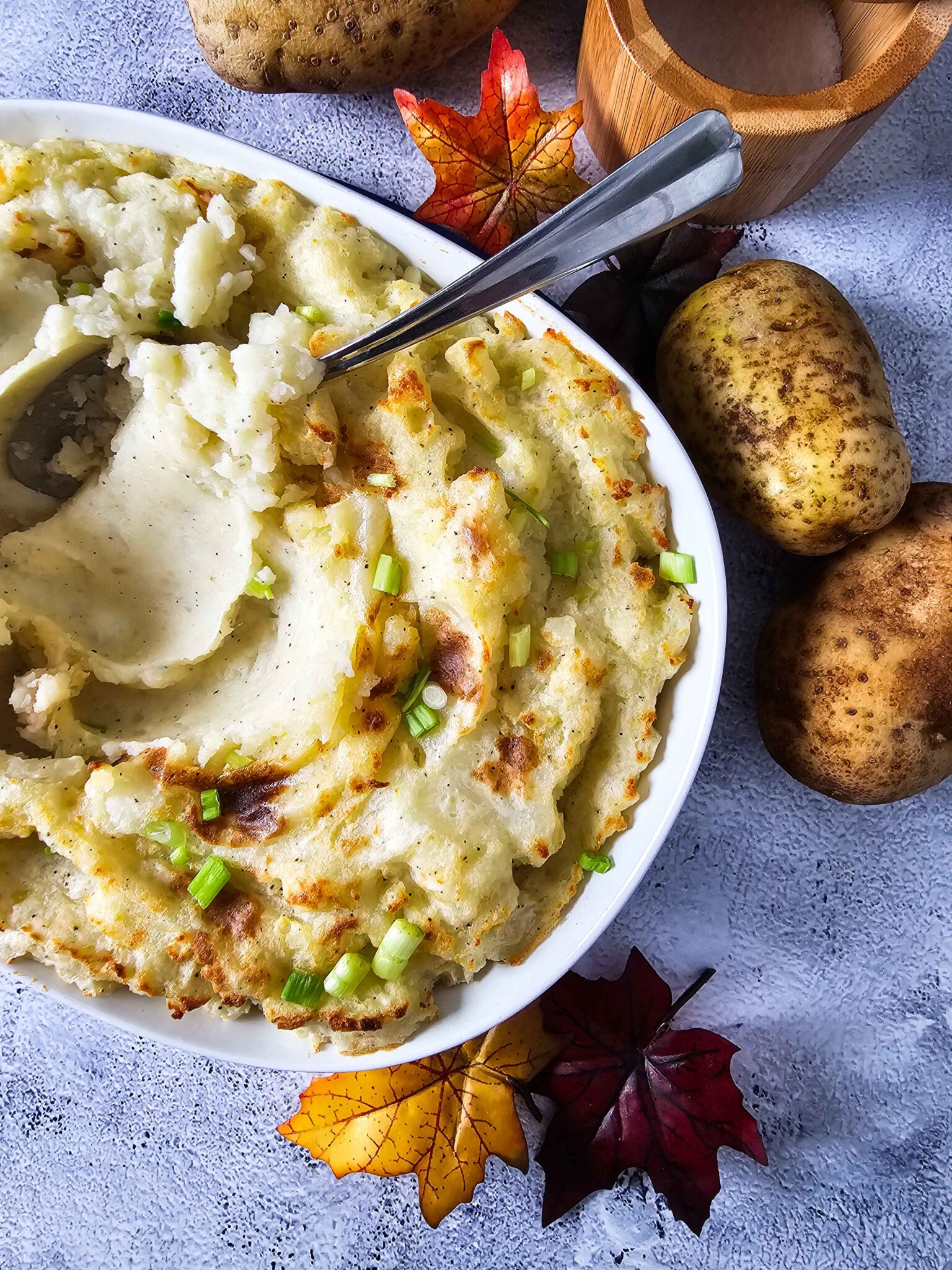 Easy Oven-Baked Crispy Crust Mashed Potatoes - U Keep Cooking
