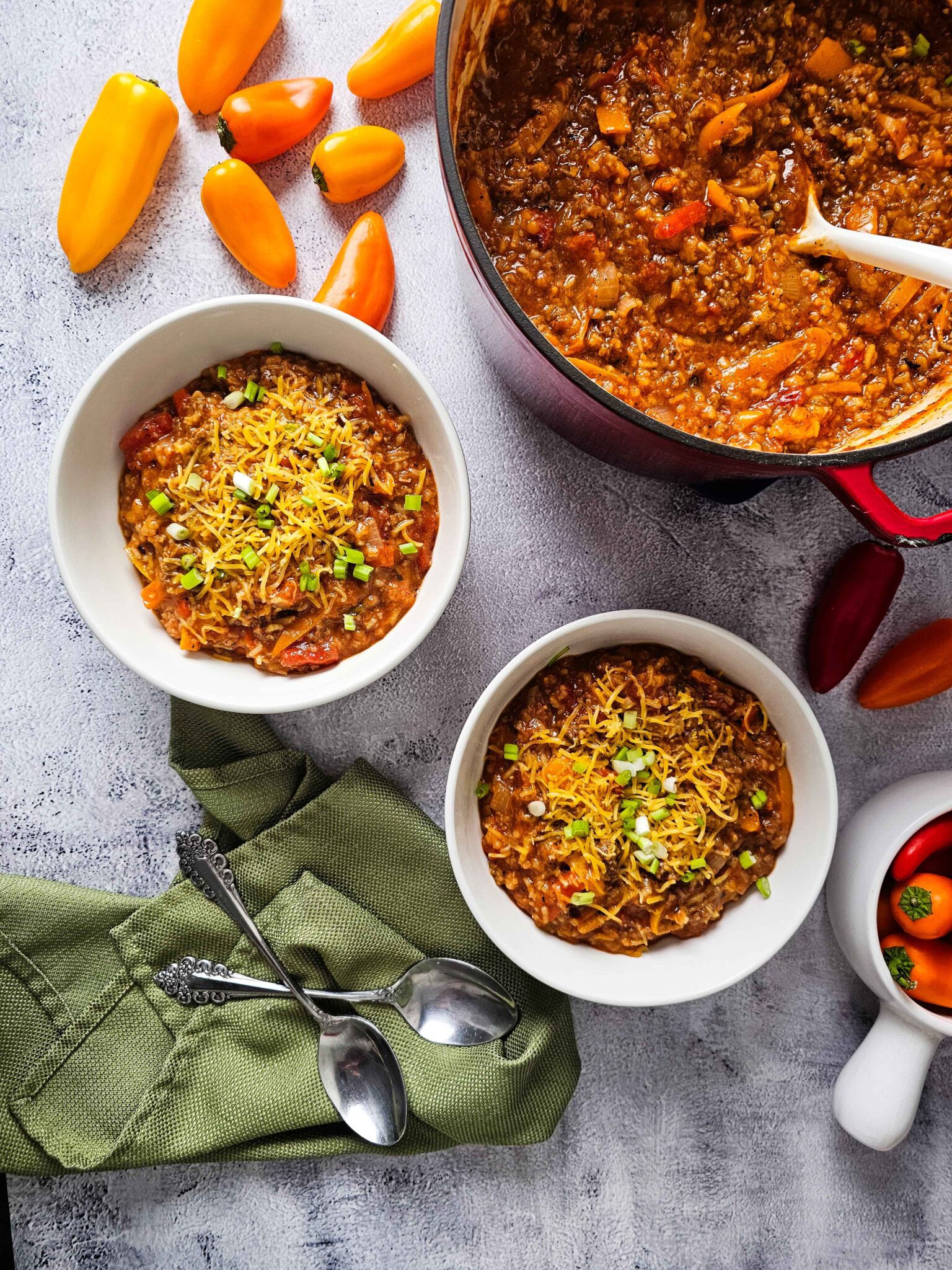Easy One-Pot Hearty Stuffed Pepper Soup - U Keep Cooking