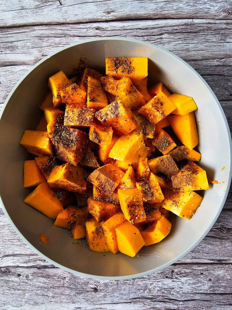 Simple Cinnamon Roasted Butternut Squash - U Keep Cooking