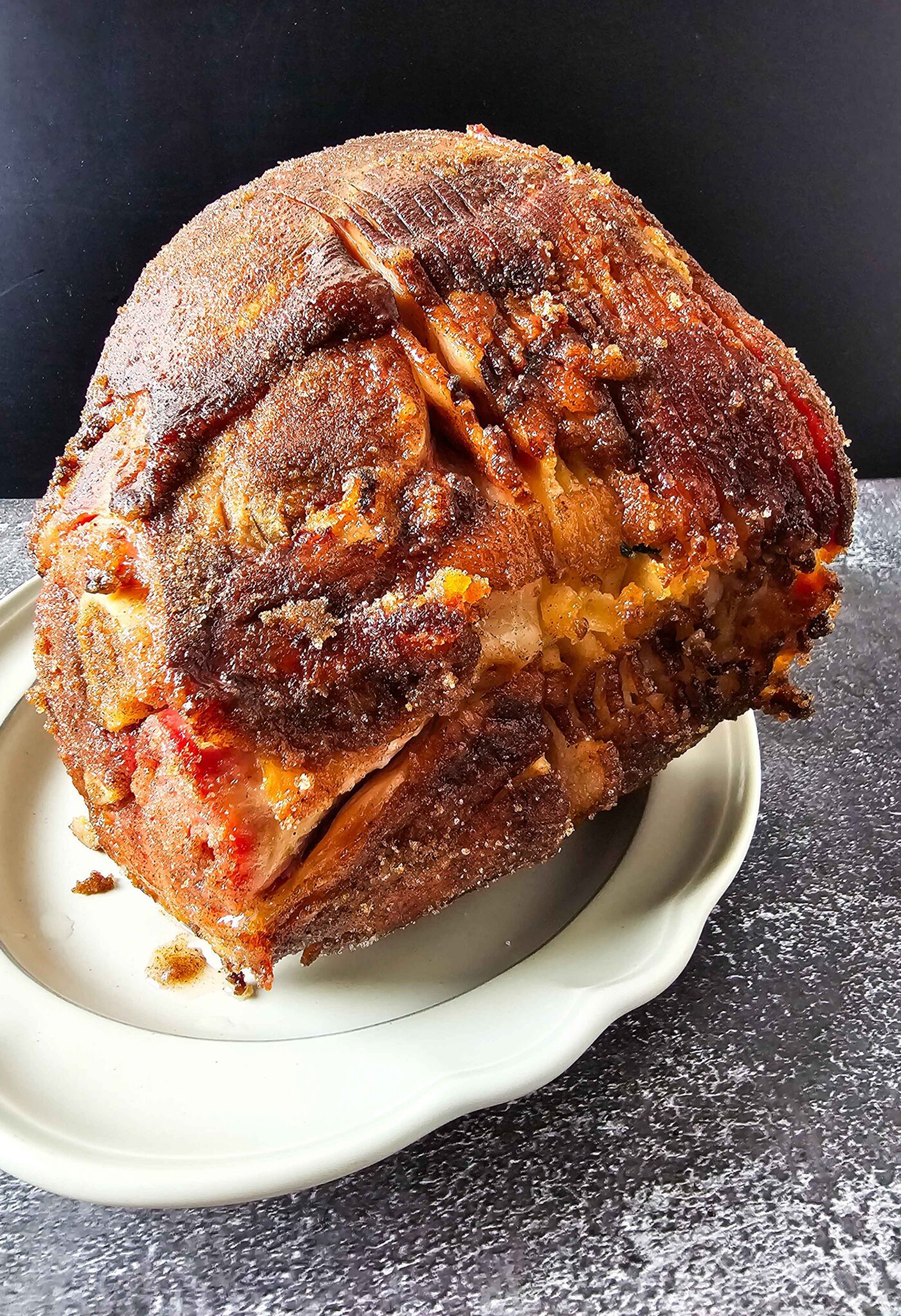 Simple Sweet Holiday Honey Baked Ham - U Keep Cooking