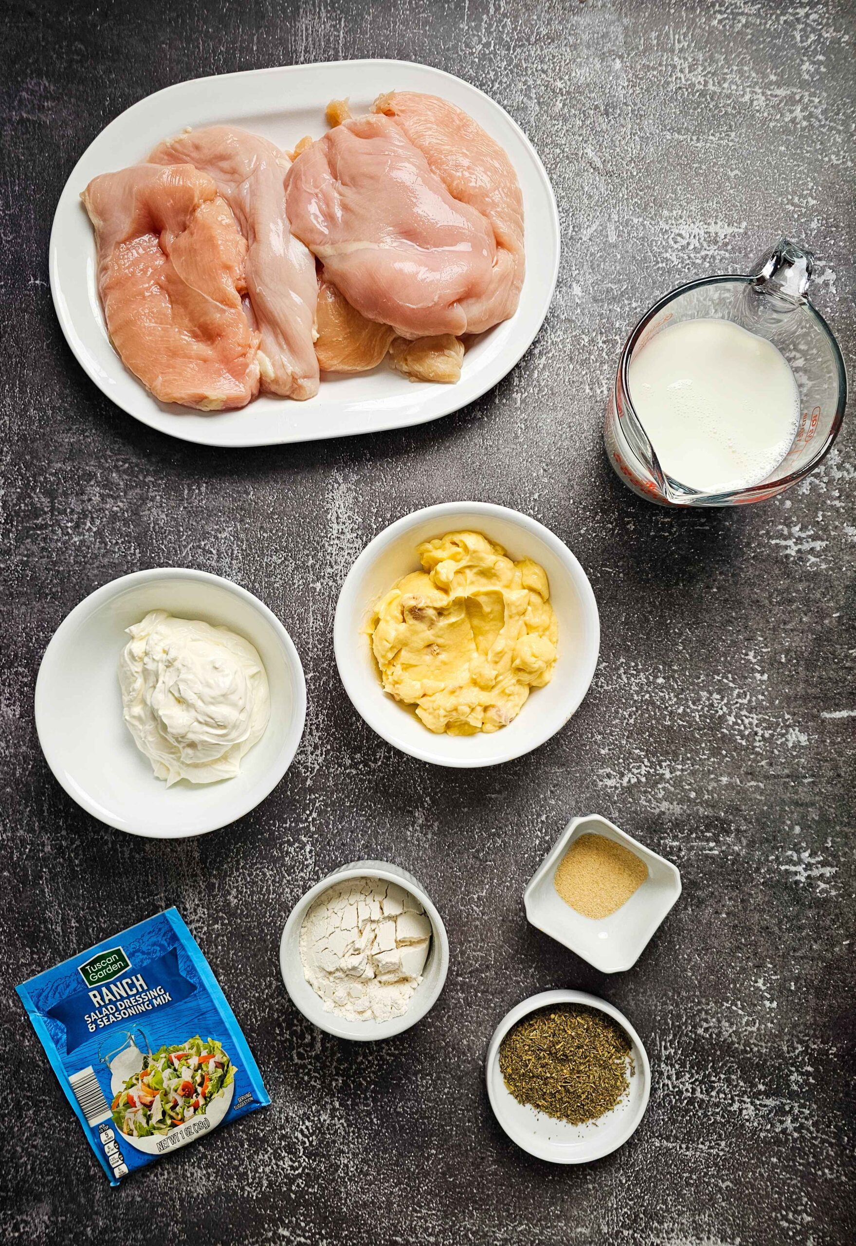 Rich and Creamy Ranch Chicken - U Keep Cooking
