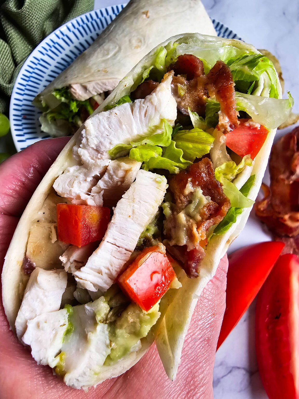 California Turkey Club Wrap (Healthy & Ready in 15 Minutes) - U Keep ...