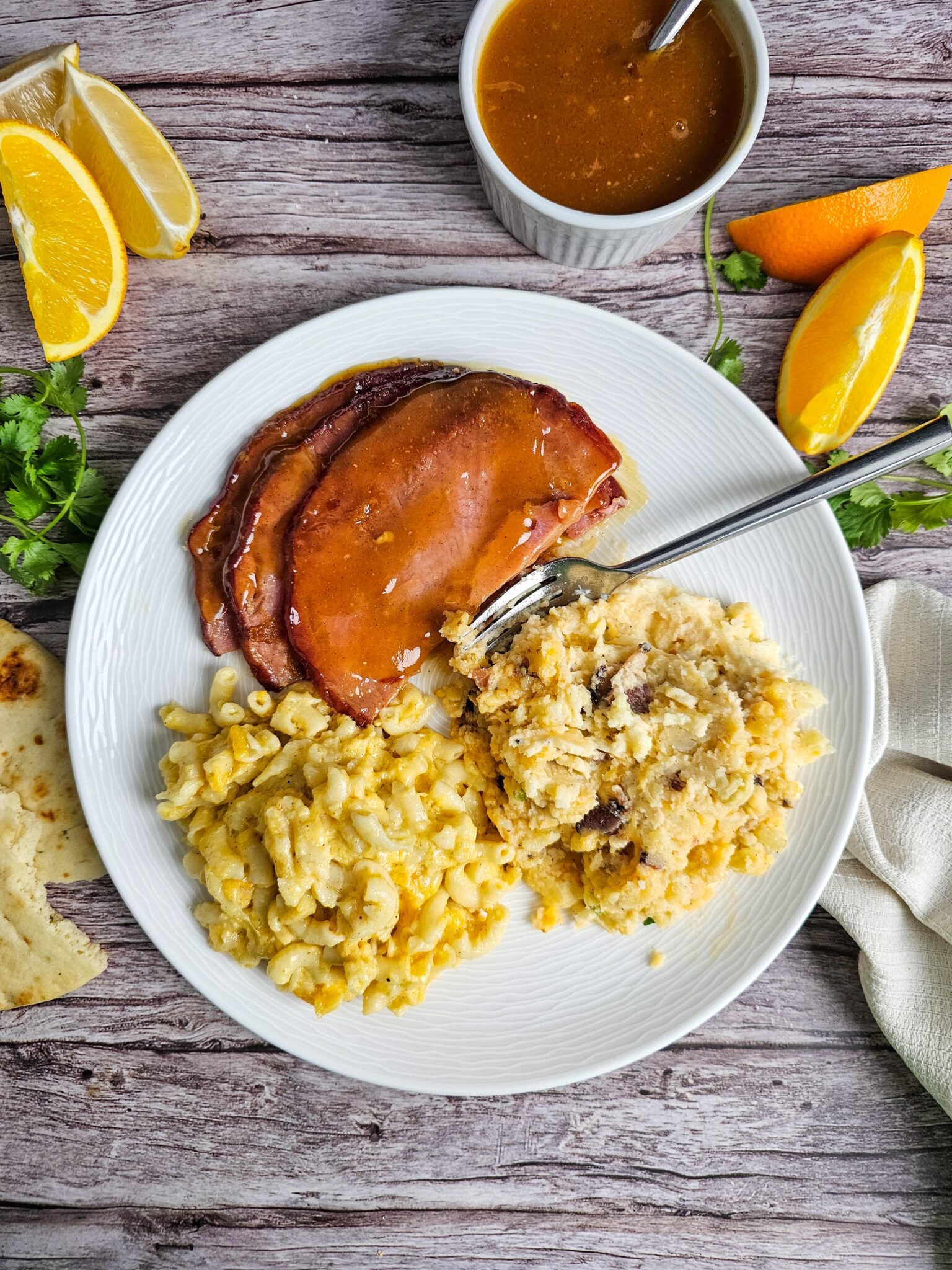 Perfect Slow Cooker Glazed Spiral Ham - U Keep Cooking