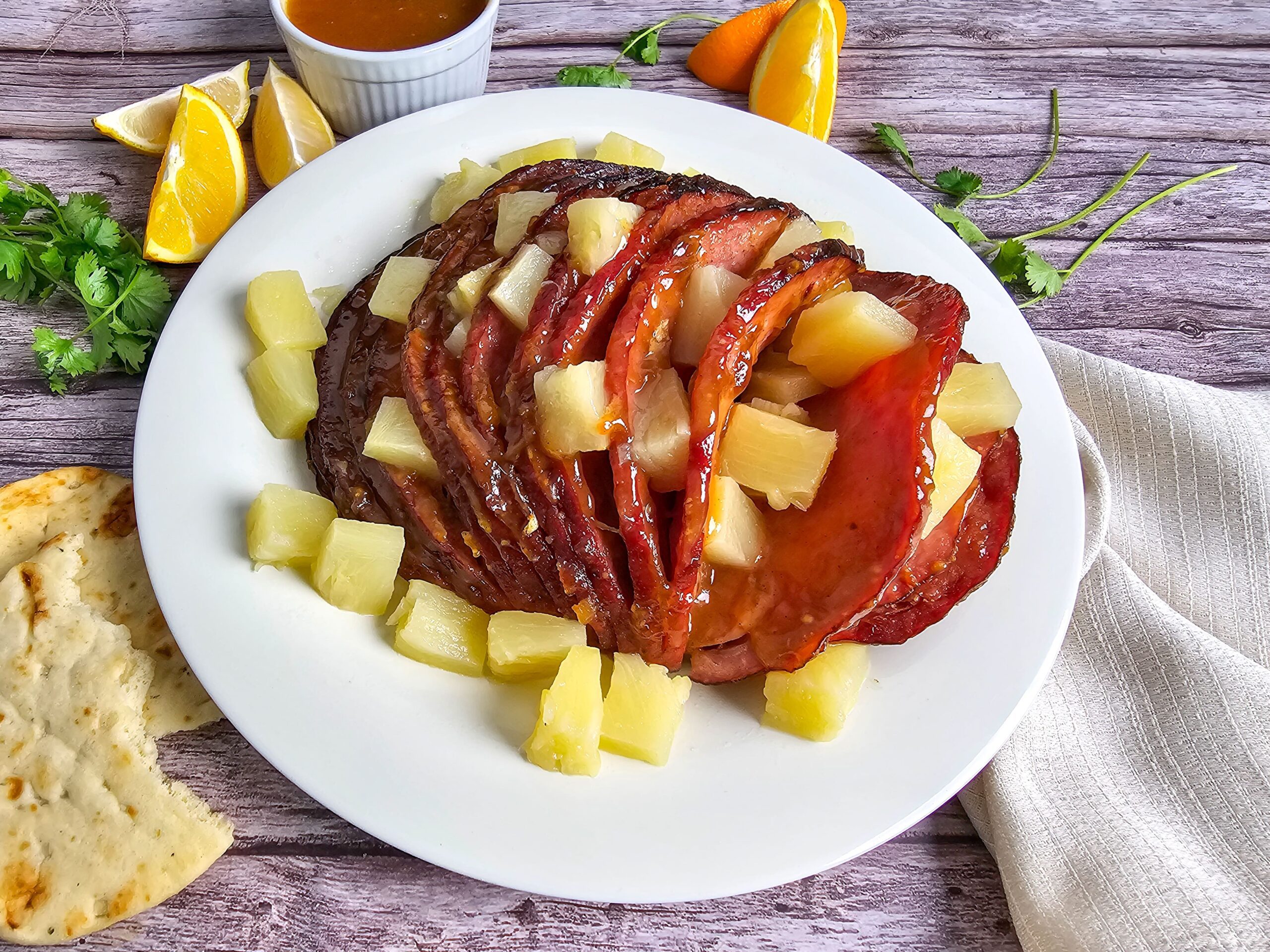 Perfect Slow Cooker Glazed Spiral Ham - U Keep Cooking