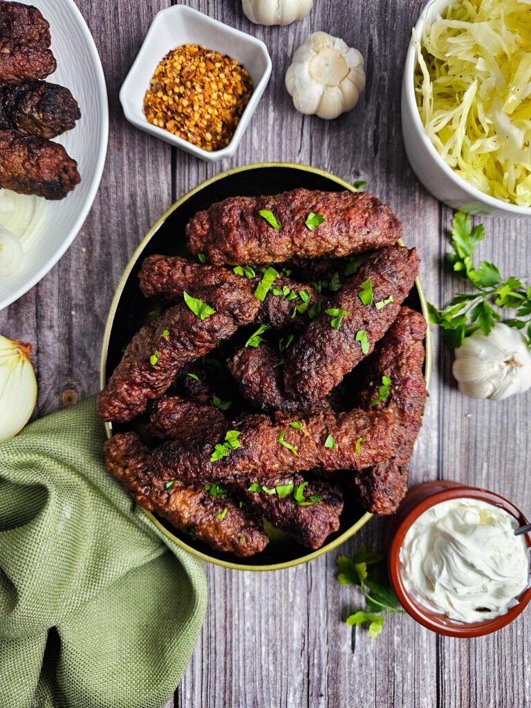 Cevapi Recipe – Easy Serbian Grilled Sausages - U Keep Cooking